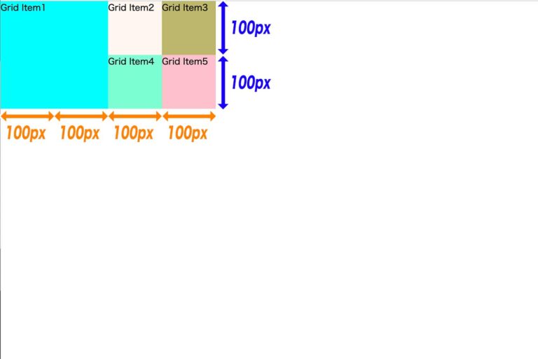 【CSS グリッドレイアウト】display: gridの使い方 - WEBST8のコードブログ